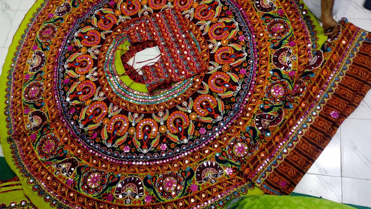 Traditional Ghagra | Dhandiya Dress